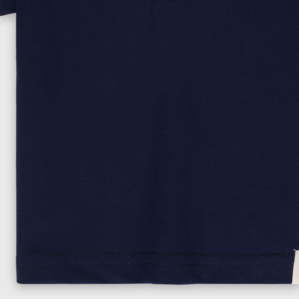 Embroidered Pique Polo Tee (Blue) – Tiny Planet Pk